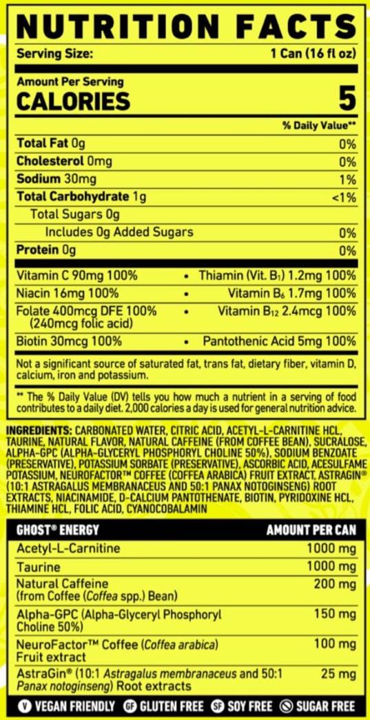 Ghost Energy Drink Review – Miosuperhealth